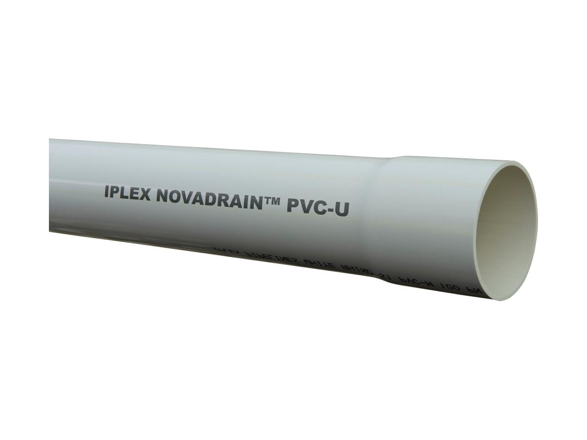Novadrain PVC-U Pipe Socket One End & Plain End | Iplex NZ