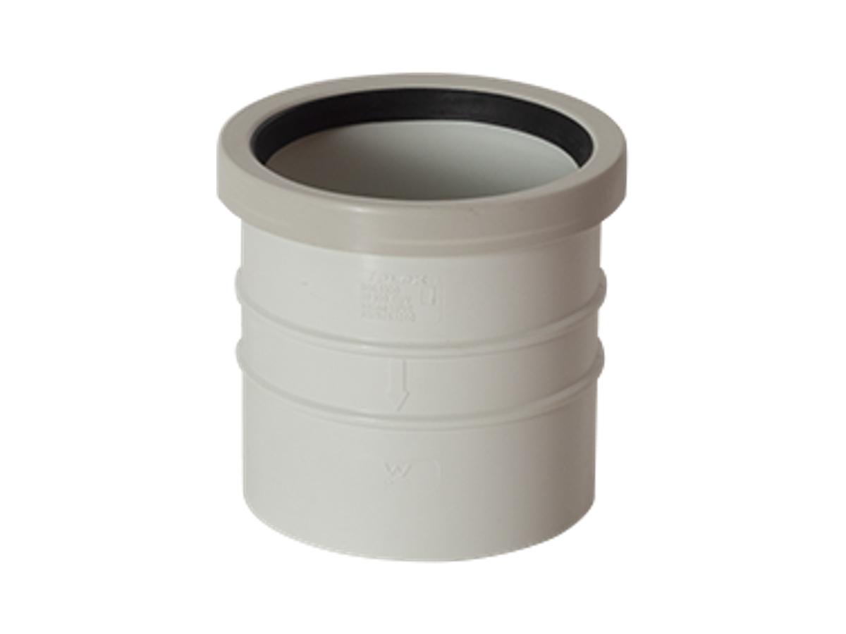 Novadrain PVC-U Expansion Coupling F&F, Solvent Cement & Rubber Ring ...