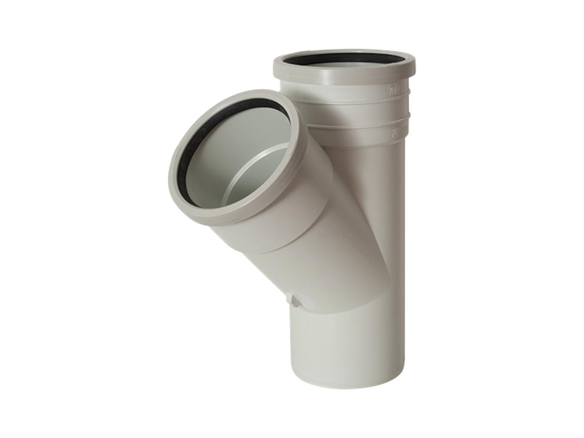 Novadrain PVC-U Plain Junction Male & Female | Iplex NZ