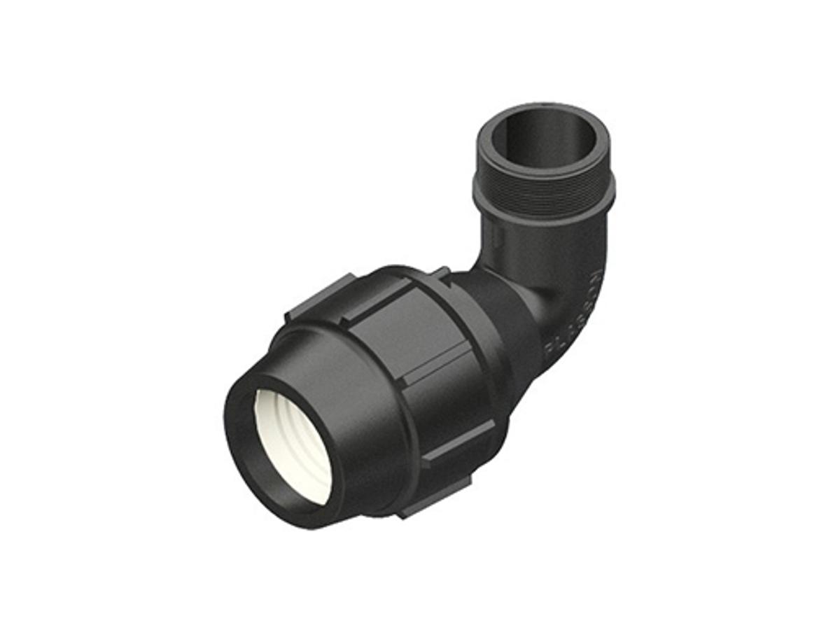 Plasson Compression 90° Male Threaded Elbow | Iplex NZ