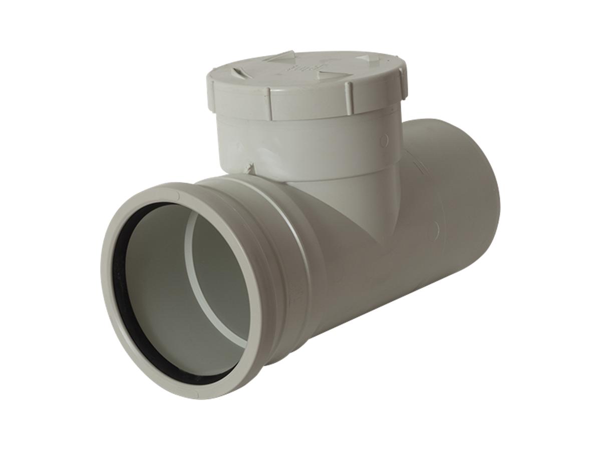 Novadrain PVC-U Inspection Pipe Male & Female Rubber Ring Joint | Iplex NZ