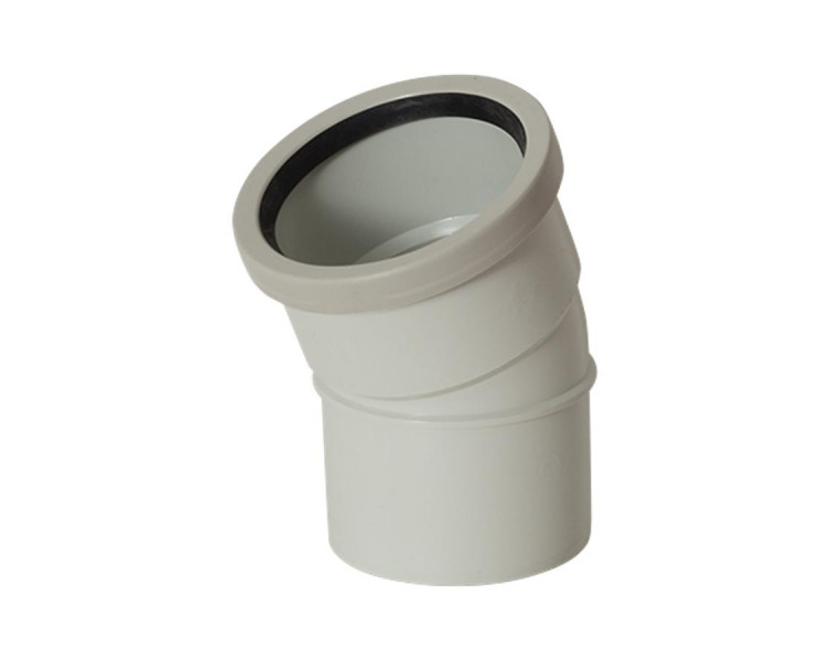 Novadrain PVC-U Plain Bend Male & Female Rubber Ring Joint | Iplex NZ