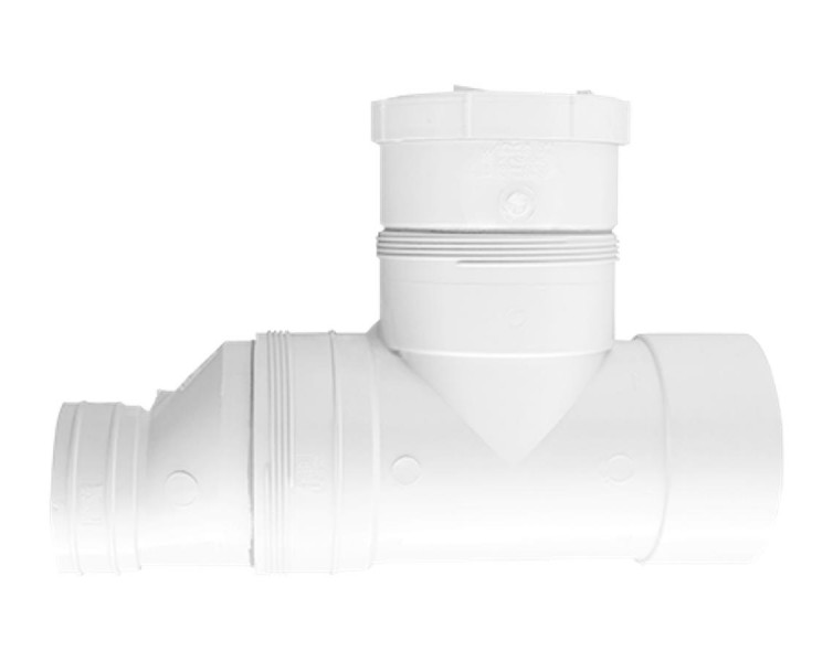 Novadrain PVC-U Reflux Valve Rubber Ring Joint | Iplex NZ