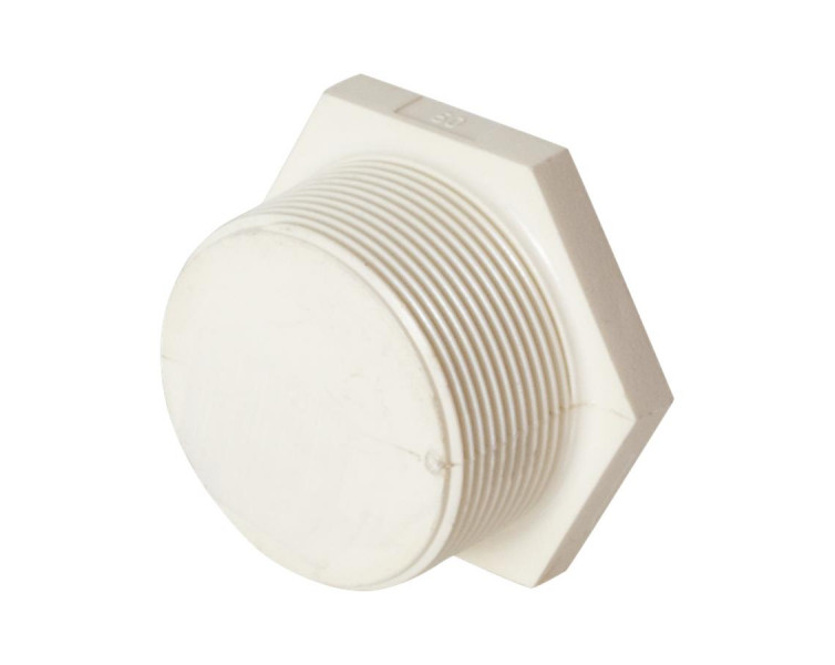 Novakey PVC-U Pressure Pipe Fitting Threaded End Plug | Iplex NZ