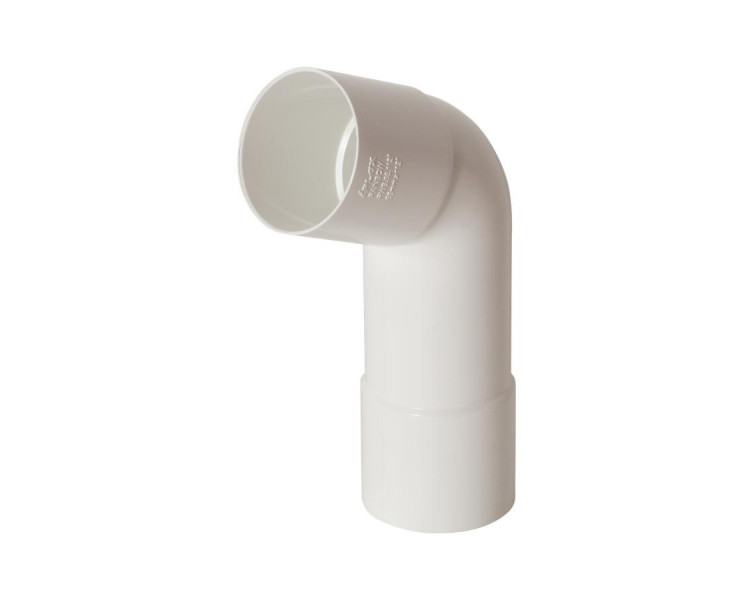 PVC-U Rainwater 65mm & 80mm Downpipe Socket Bend | Iplex NZ